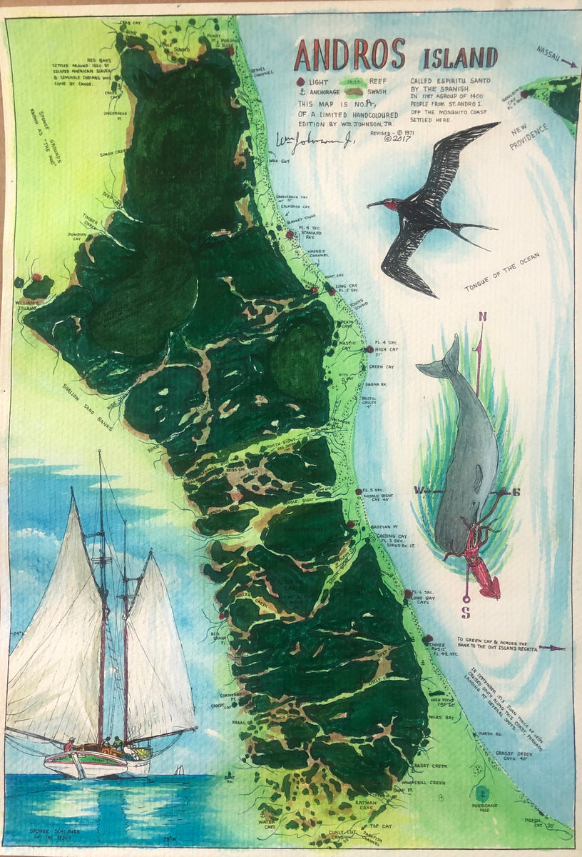 Map of Andros Island – Island Boutique